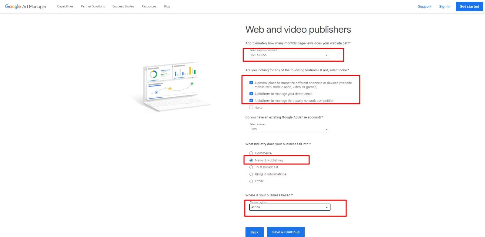 How to create a Google Ad Manager account? - Advergic